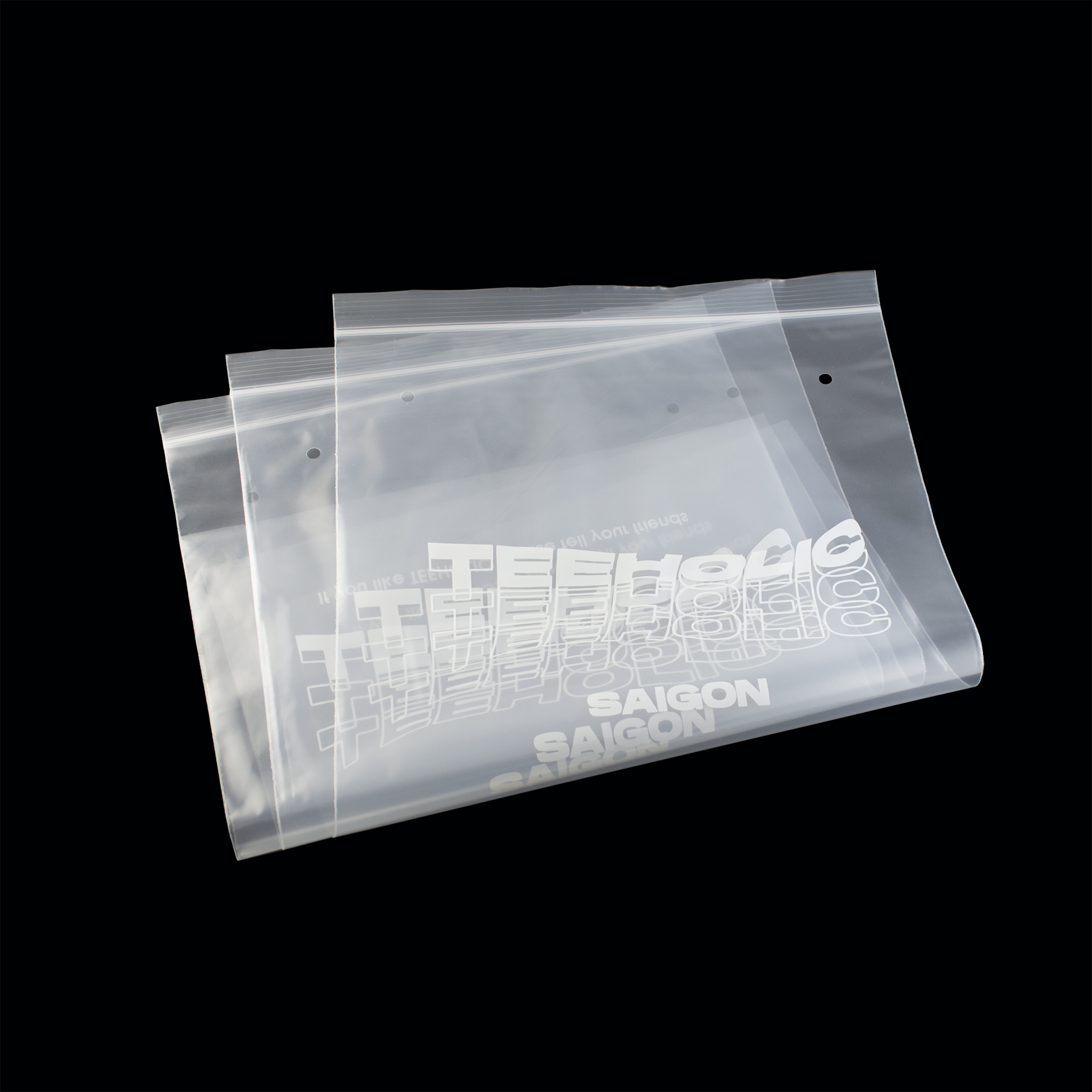 Bao Zipper & mẫu in trên Bao - BAO BÌ HOÀNG ANH