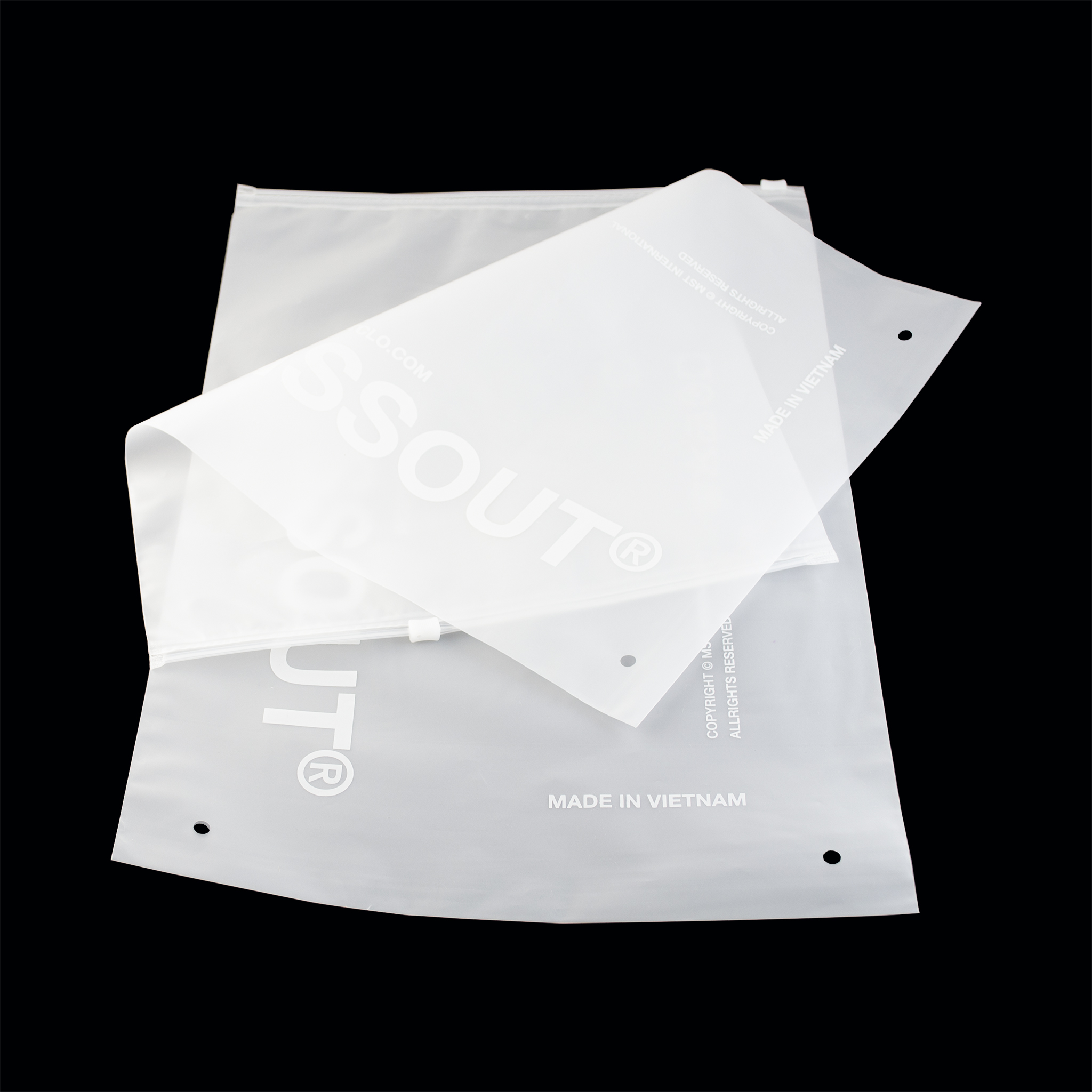 Bao Zipper & mẫu in trên Bao - BAO BÌ HOÀNG ANH